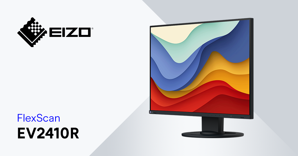 FlexScan EV2410R | Monitor da 24'' im ambiente home-office