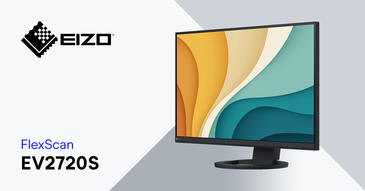FlexScan EV2720S | Monitor da ufficio da 27'' per uso home office