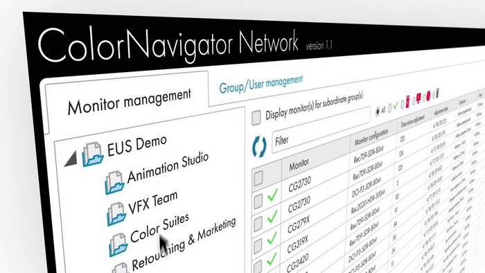 ColorNavigator Network: software di gestione del controllo di qualità